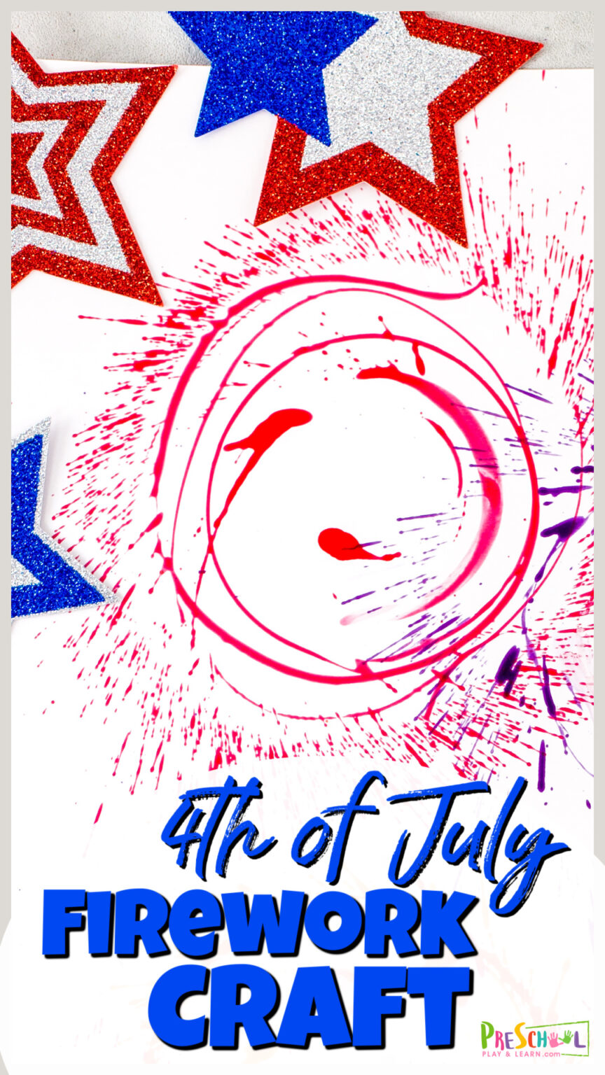 FUN Fidget Spinner Firework Activities and Crafts