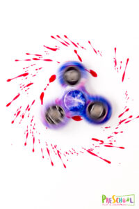 FUN Fidget Spinner Firework Activities and Crafts