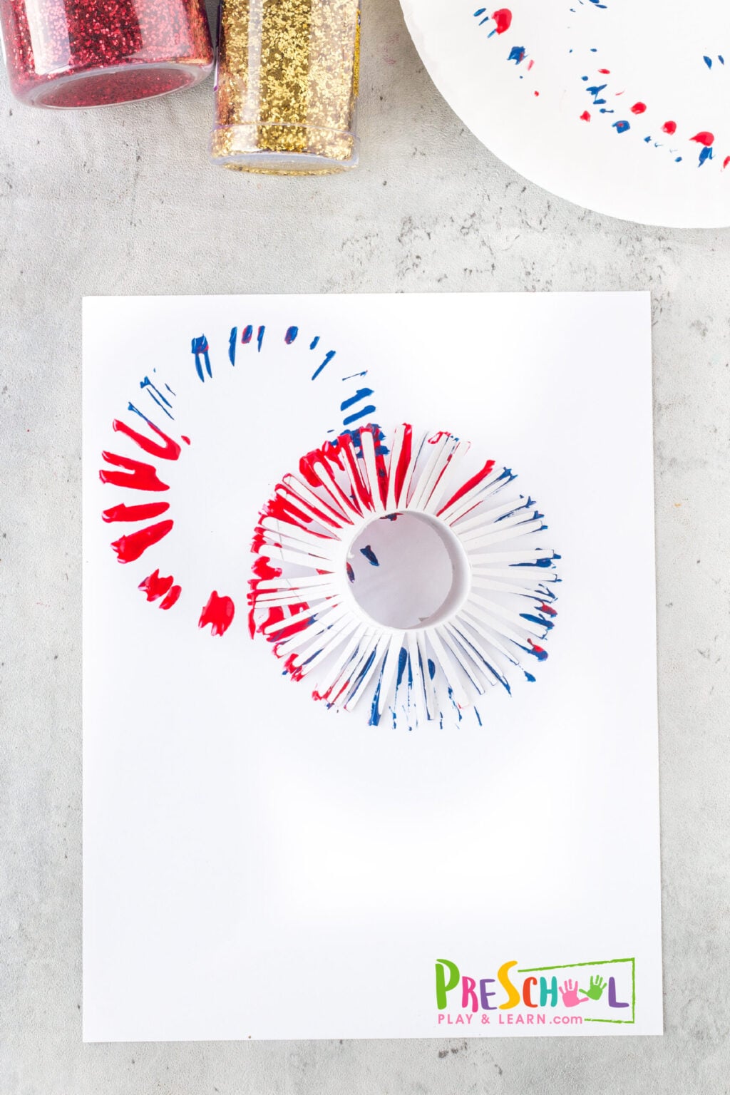 Simply 4th of July Fireworks Crafts
