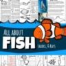 🐠 FREE Printable Fish Shape Matching Game