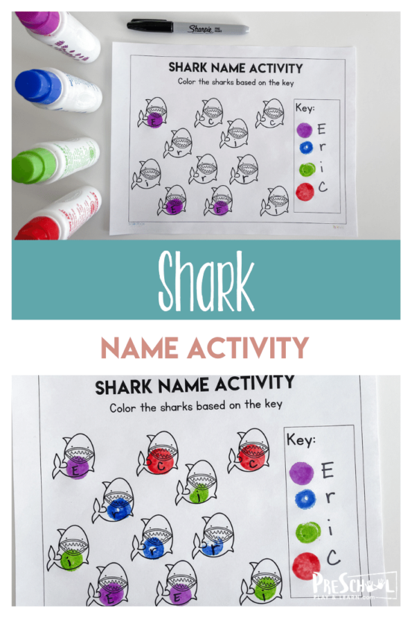 FREE All About Me Preschool Printable Worksheets