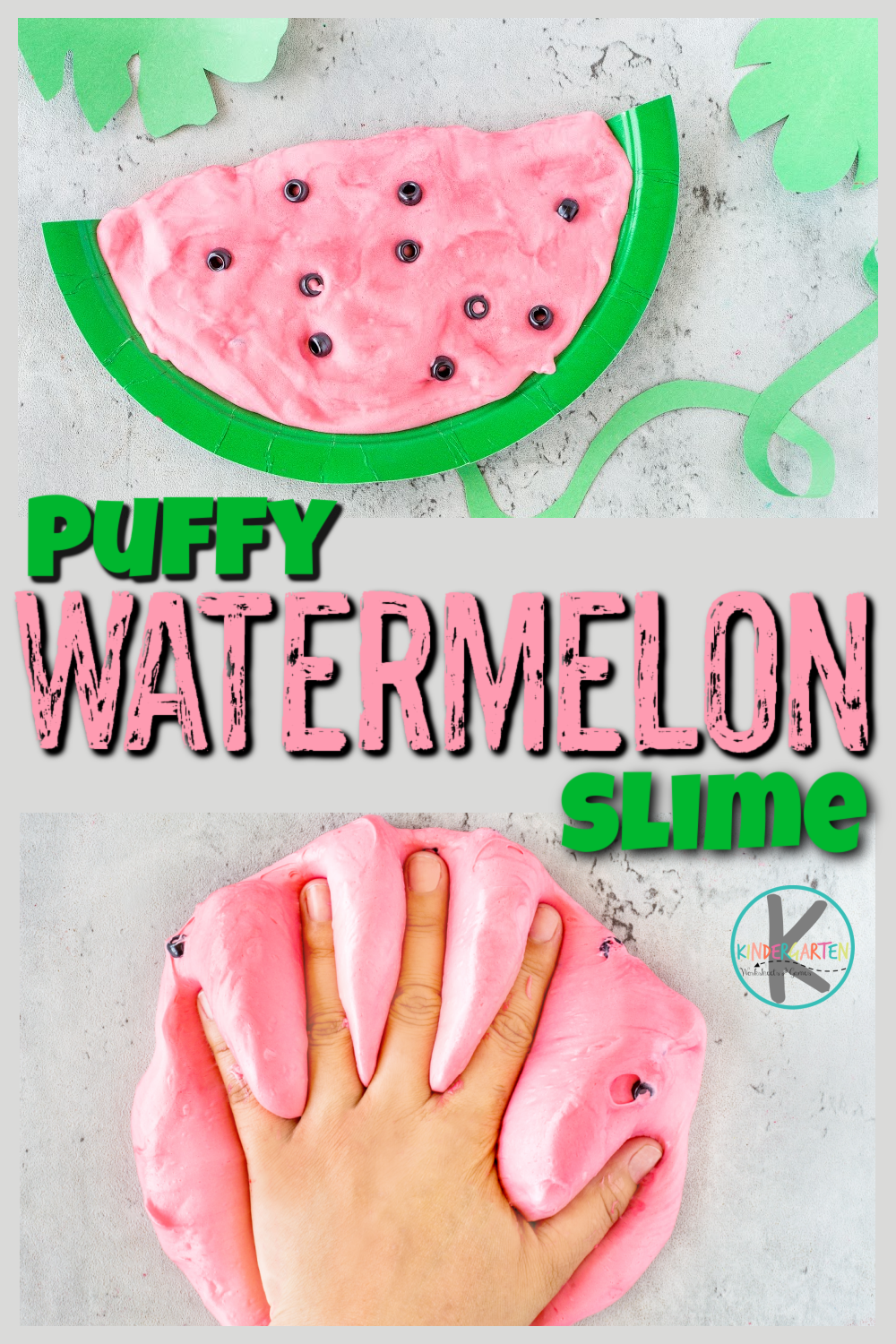 🍉 Watermelon Squish Bag Activities for Preschoolers