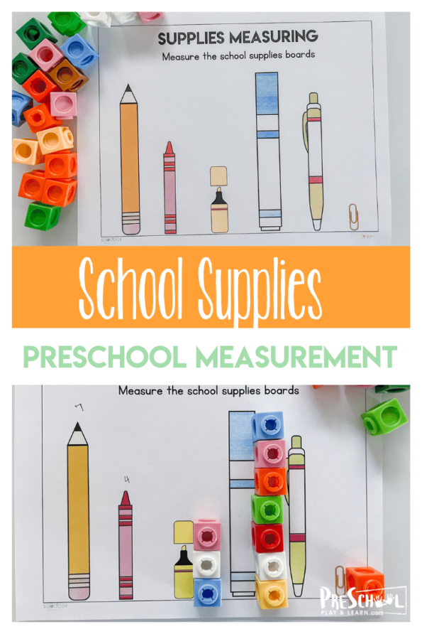 ️ FREE Back to School Number Matching Activity for Preschoolers