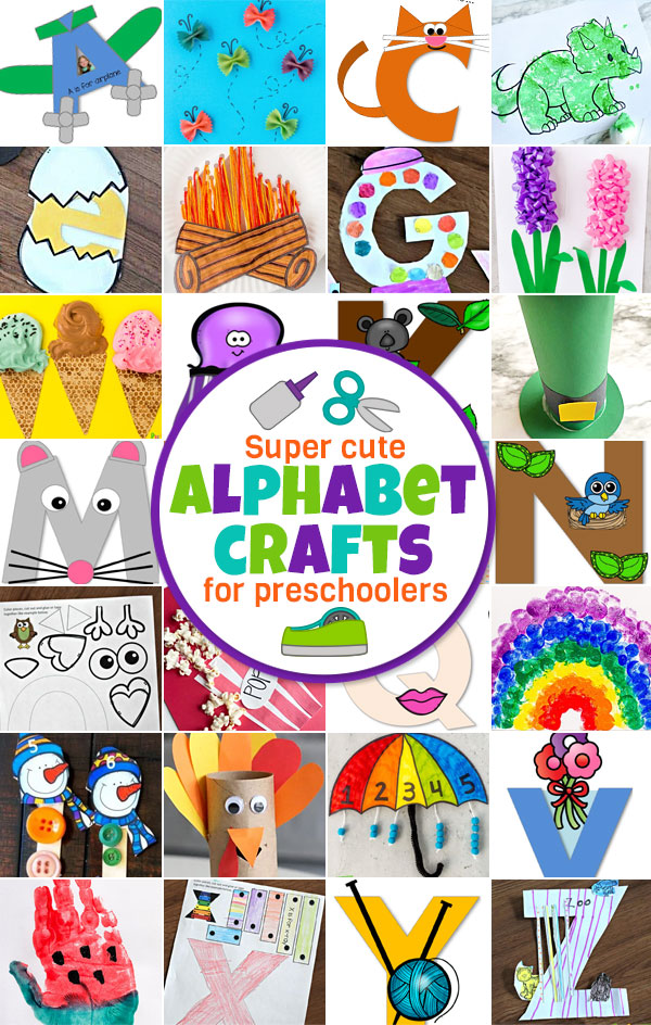 Fun And Easy Alphabet Crafts For Kids Riset