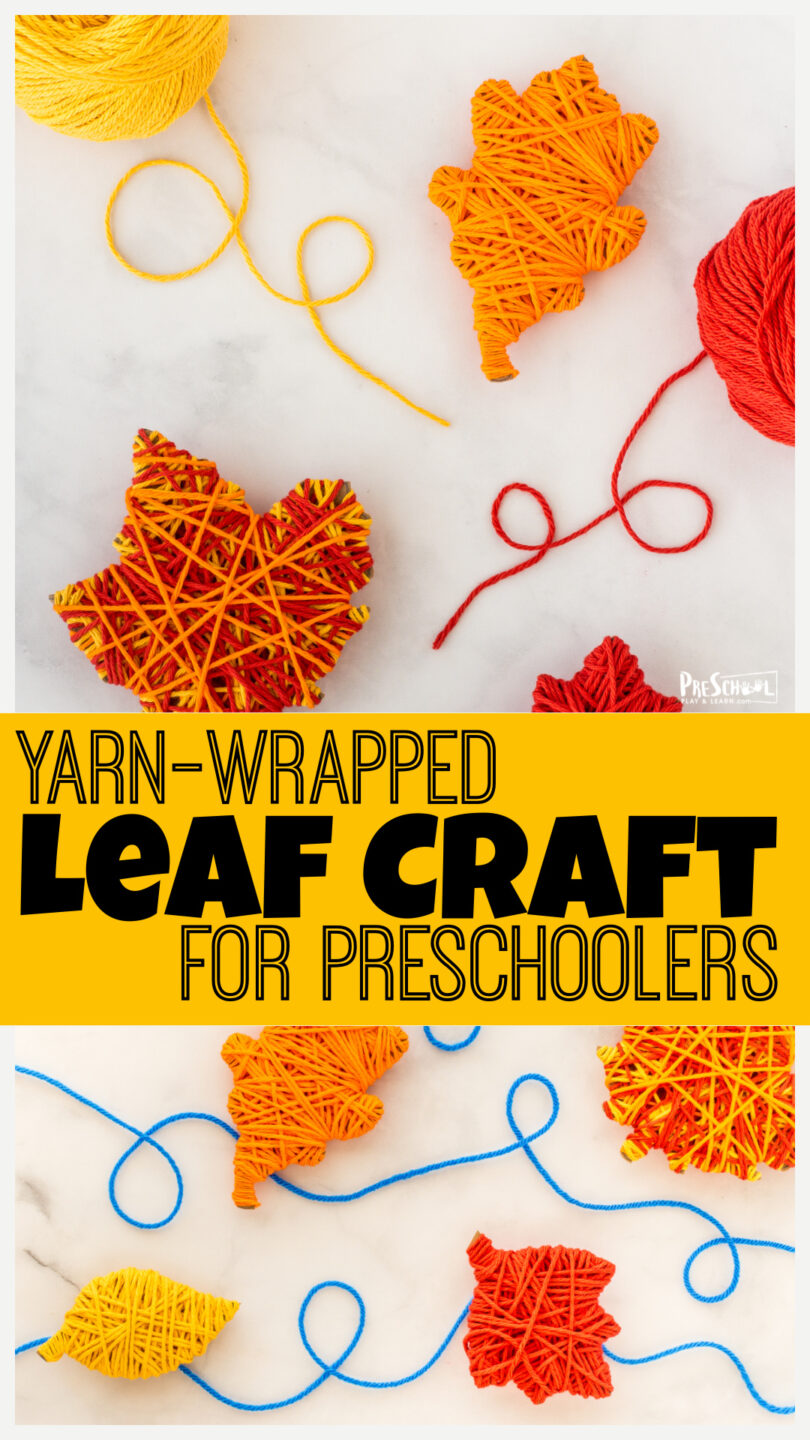 Q-tip Painted Fall Tree Craft for Preschool