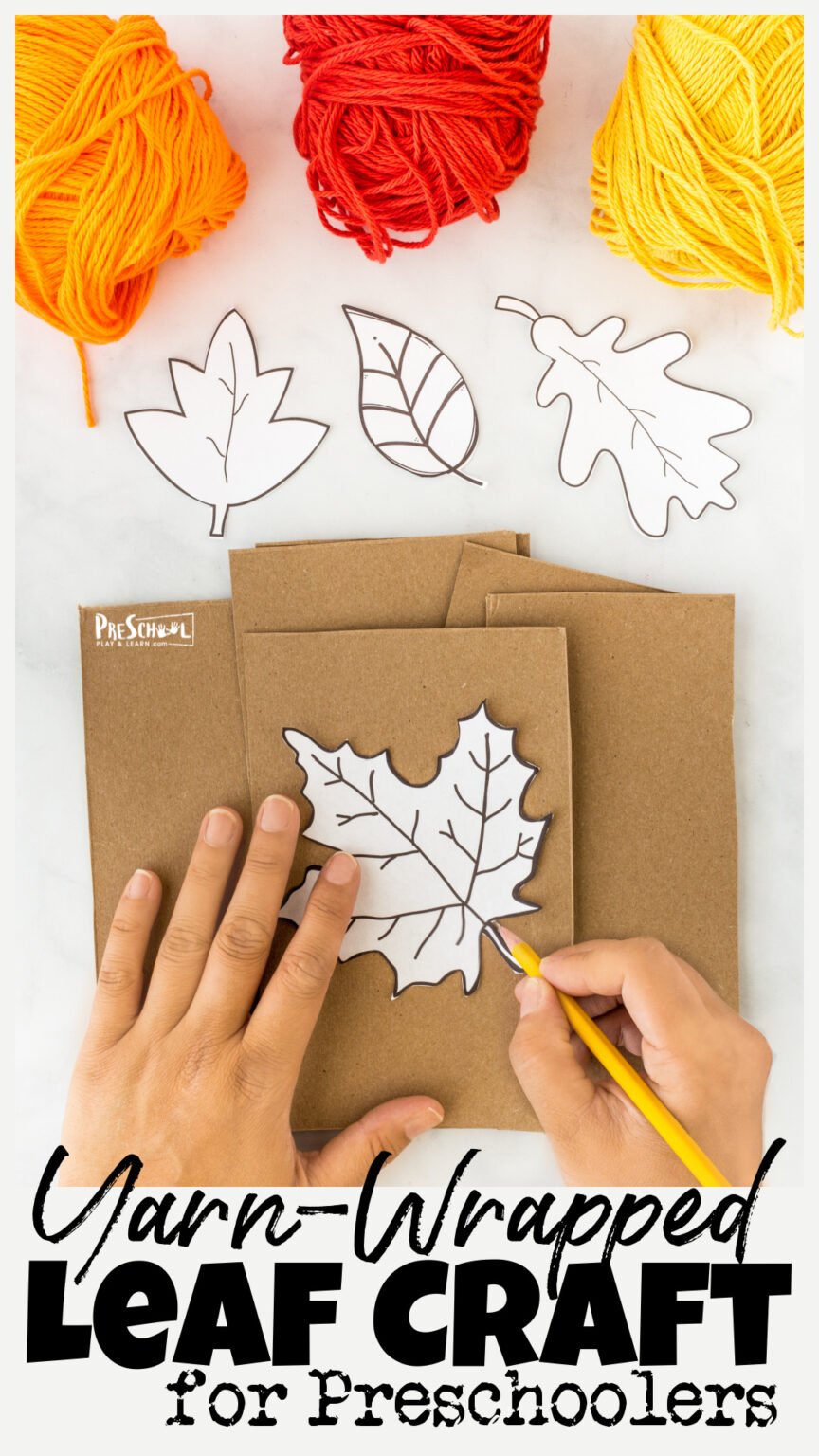 🍂 Fall Crafts for Preschoolers - Apple, Leaf, Scarecrow, Pumpkin, Acorn