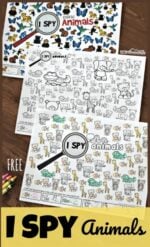 🌎 FREE Printable Around the World I Spy Worksheets