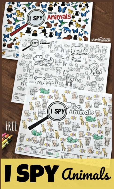 🦚 FREE Printable Animal Puzzles Number Sequencing Game