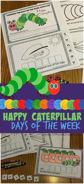 FREE Days of the Week Printables Book