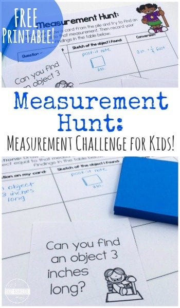 📏 FREE Back to School Worksheet Preschool Measurement Activities