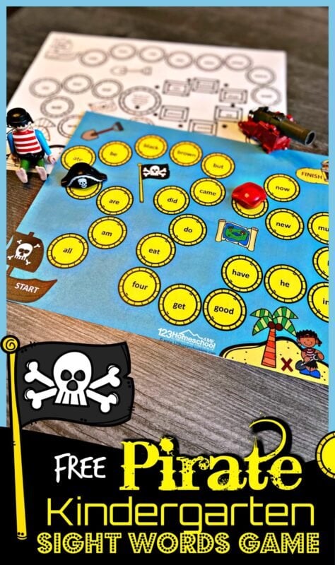 🏴‍☠️ FREE Pirate Color by Number Printable Worksheets for Kids