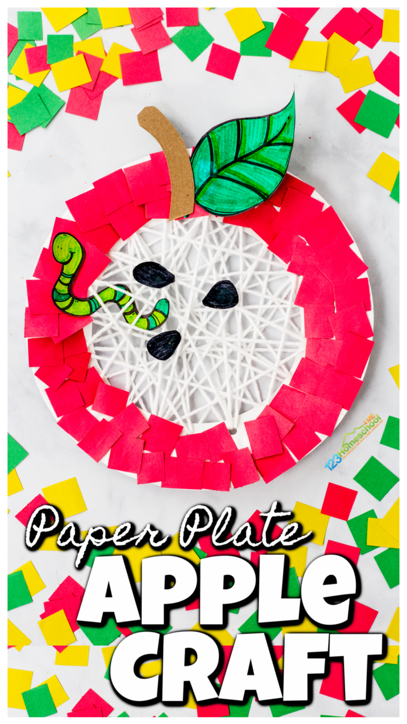 🍎 FREE Printable Apple I Spy Preschool Worksheets Activity