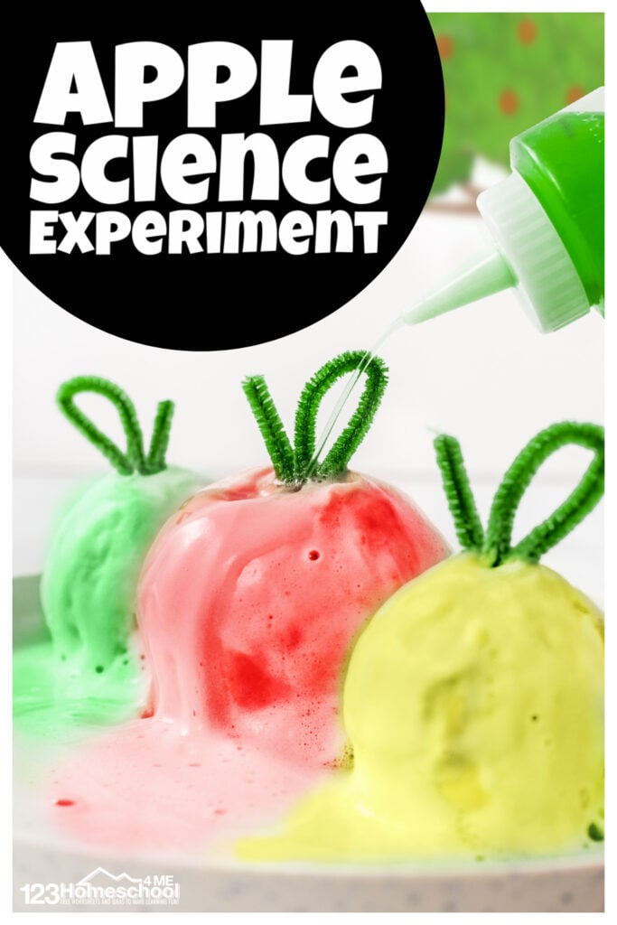 🍎 FREE Printable Apple Science Experiment Worksheet