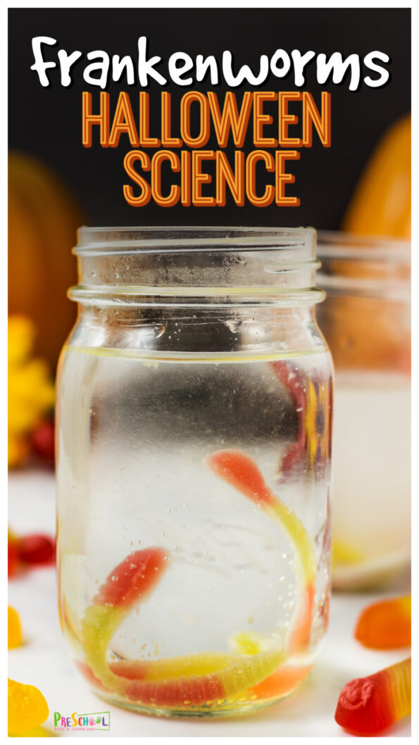 🐍 Frankenworms Halloween Science Experiment