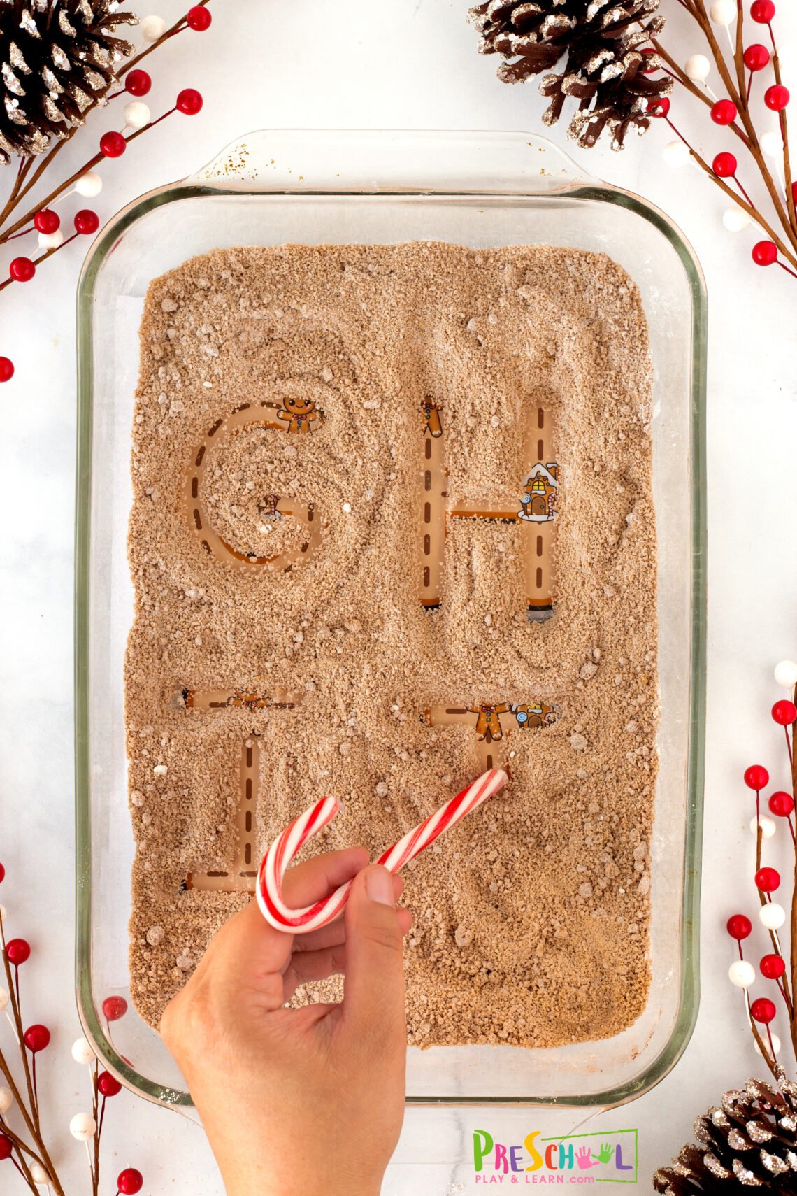 🎄 Gingerbread Alphabet Tracing - Christmas Activity for Preschoolers