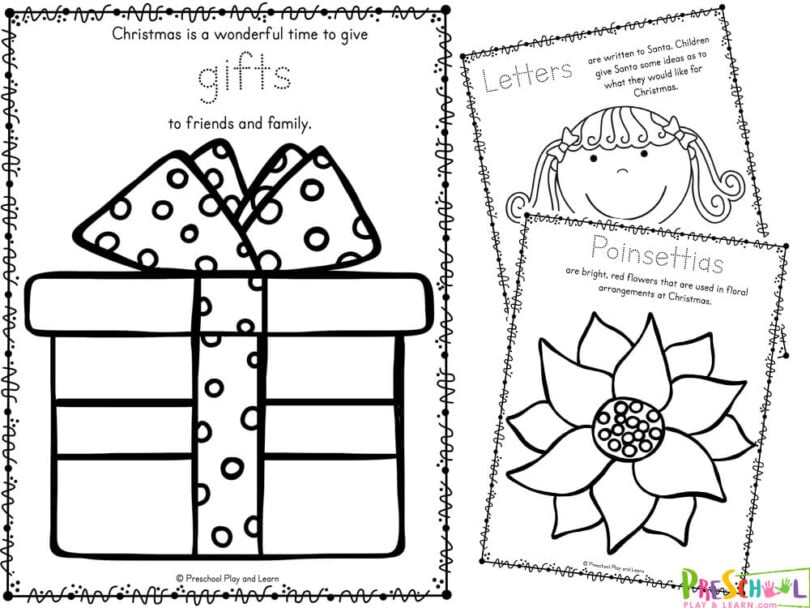 🎄 FREE Printable December Holiday Coloring Pages for Kids
