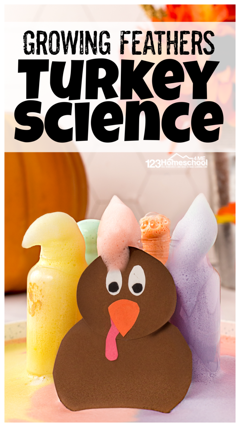 🦃 Turkey Magic Milk Science Experiment for November