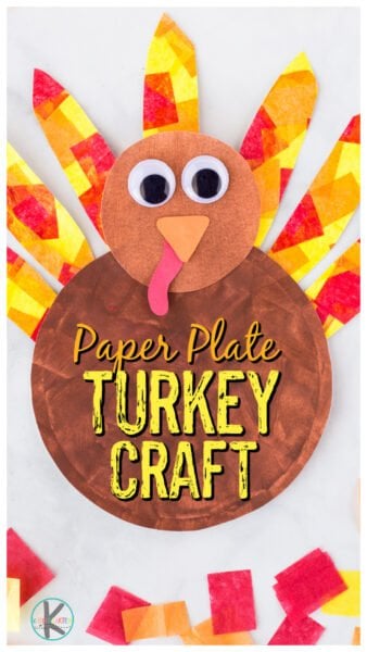 🦃 FREE Printable "I am Thankful" Turkey Paper Craft
