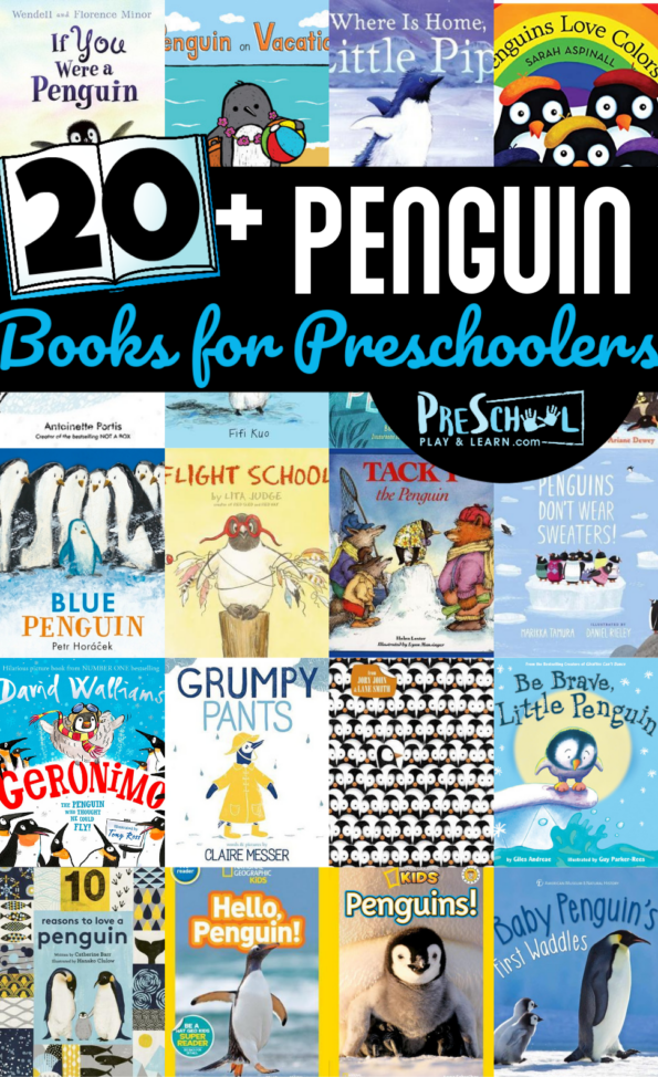 🐧 20 Penguin Books for Preschoolers