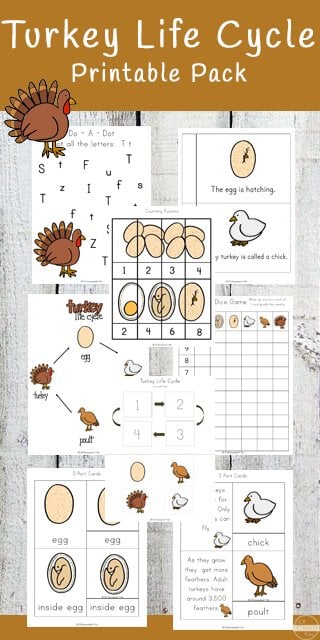 🦃 FREE Printable "I am Thankful" Turkey Paper Craft