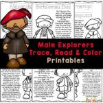 FREE Printable Early Explorer History Coloring Pages Activity