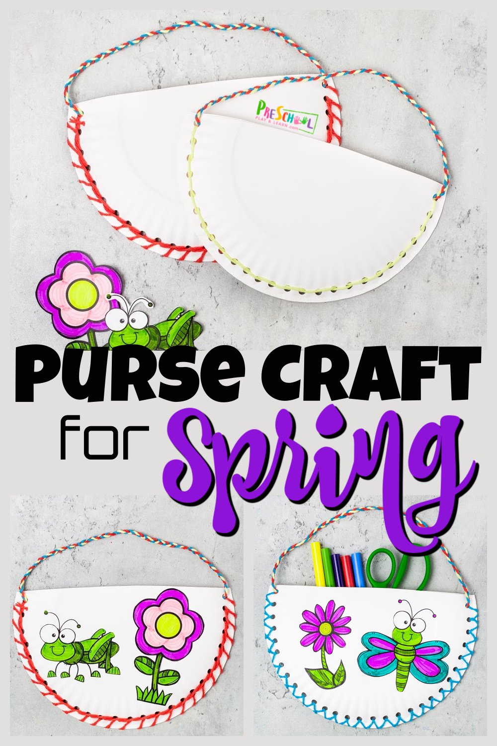 Easter Purse Craft for Preschoolers