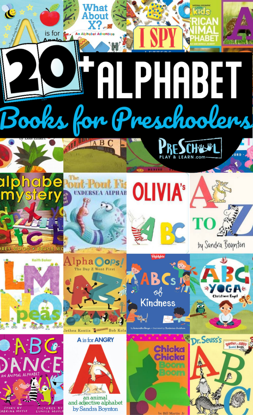 20 Alphabet Books for Preschoolers