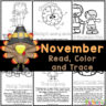 FREE Printable November Coloring Pages for Kids