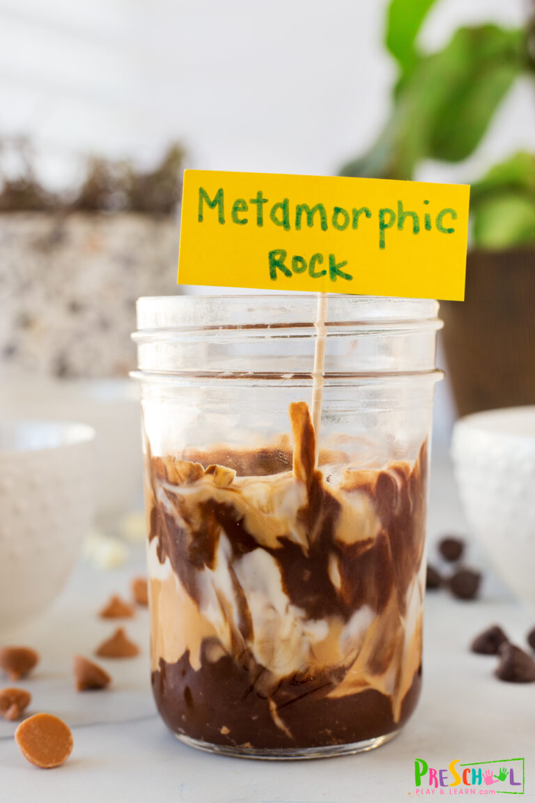 Simple, Edible Types of Rocks Activity for Kids