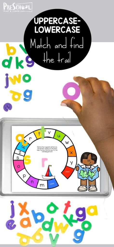 FREE PRintable Upper and Lowercase Letter Matching Game