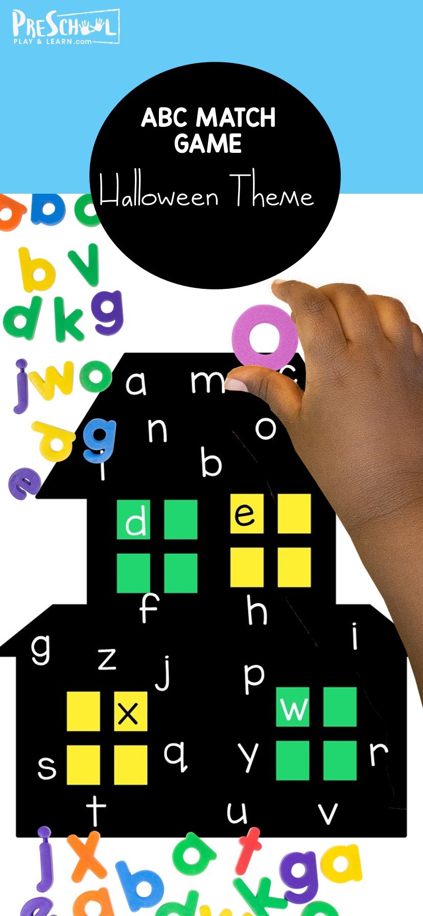 🦇 Halloween Alphabet - Match it ABC Game