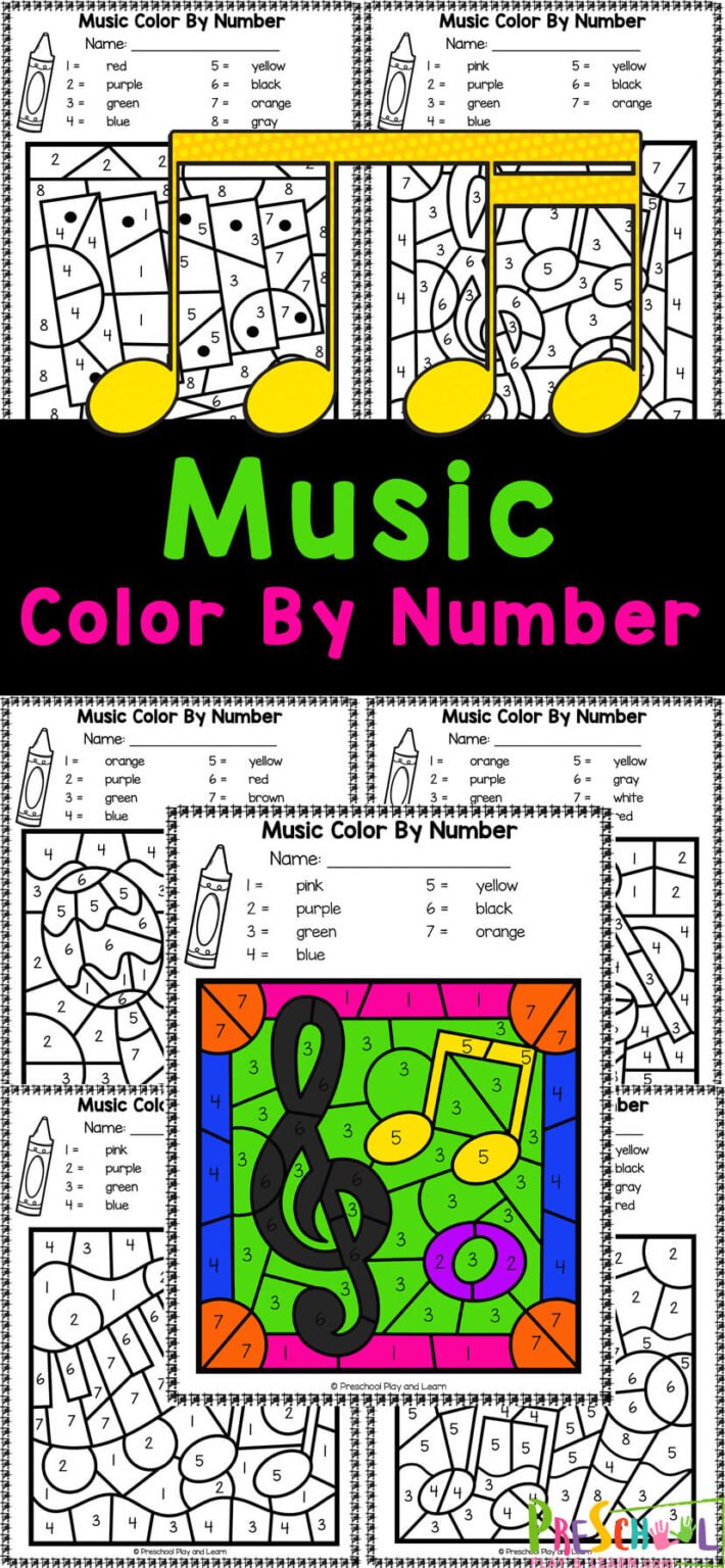 FREE Printable Space Color By Letter Worksheets for Preschoolers