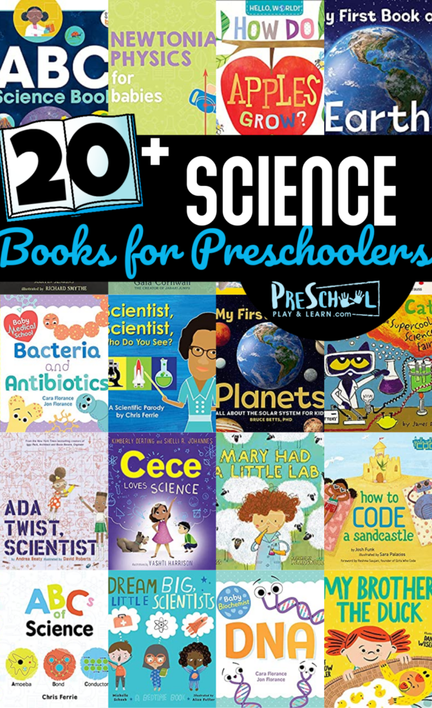 20 Science Books For Preschoolers
