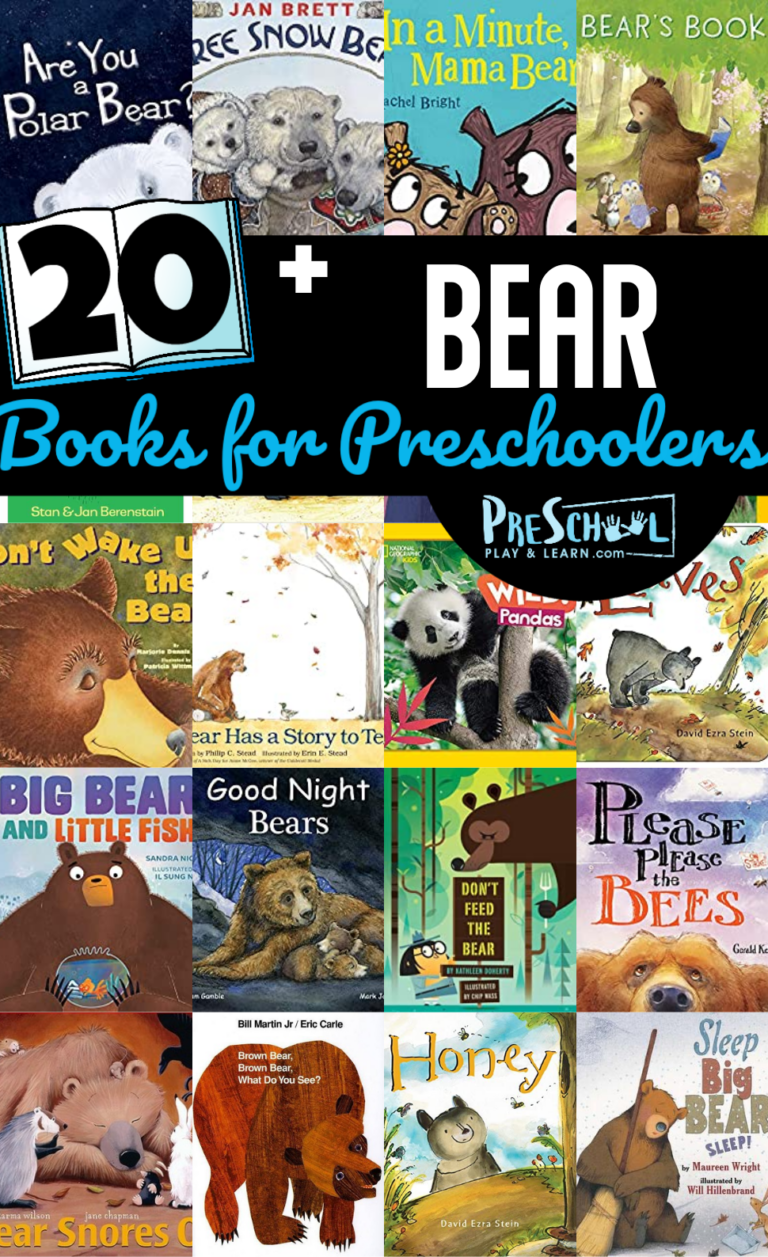 20+ Cute Bear Books for Preschoolers and Children