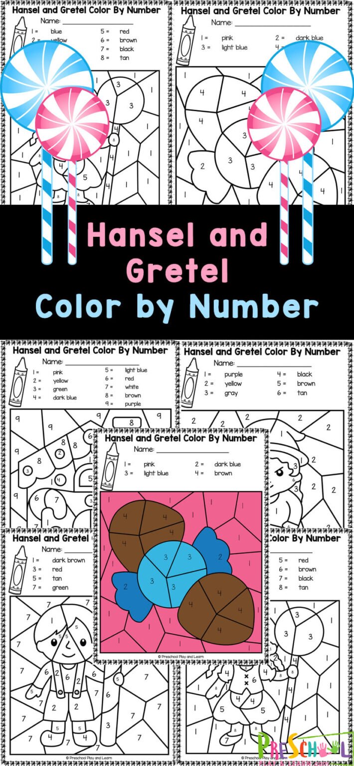 FREE Printable Alphabet Color By Number Worksheets