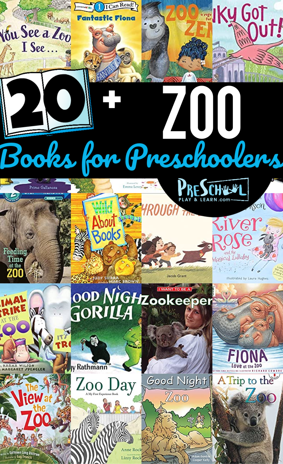 📚 🐵🦒🐘 Zoo Books for Preschoolers