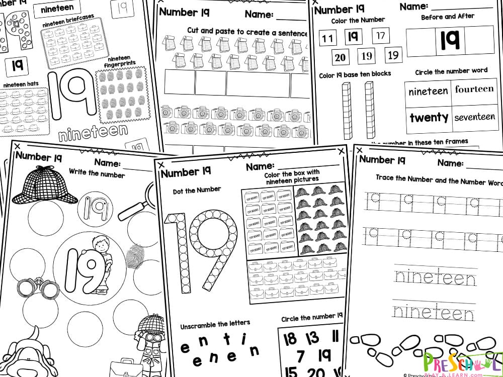 Number Words Worksheets Cut 0 10 Number And Word Match Up Worksheet
