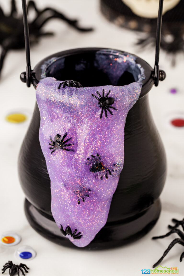 Halloween Slime is a FUN Activity for October