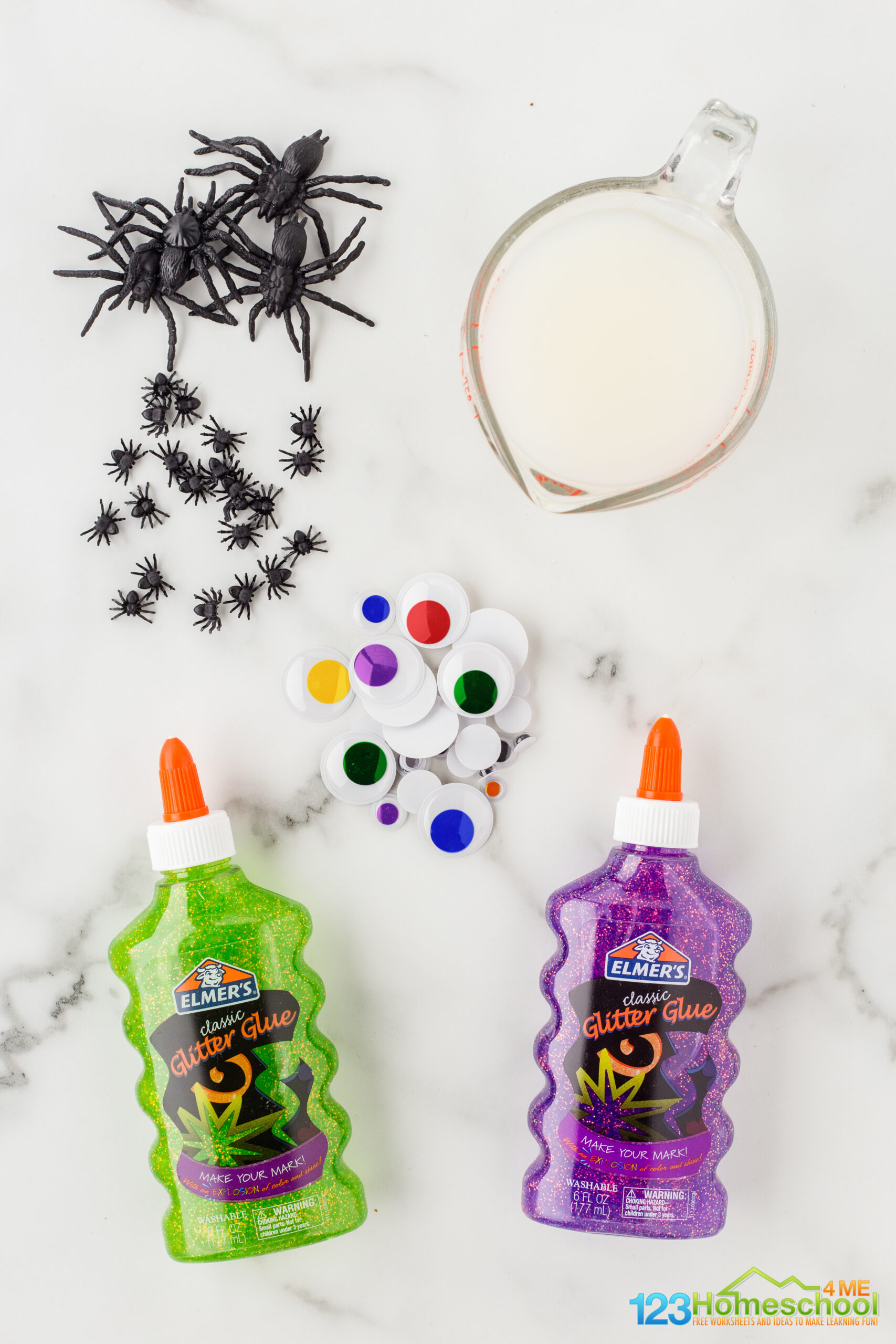 Halloween Slime is a FUN Activity for October