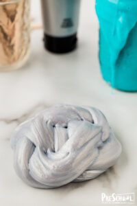 Mesmerizing Metallic Silver Slime - Easy Homemade Recipe