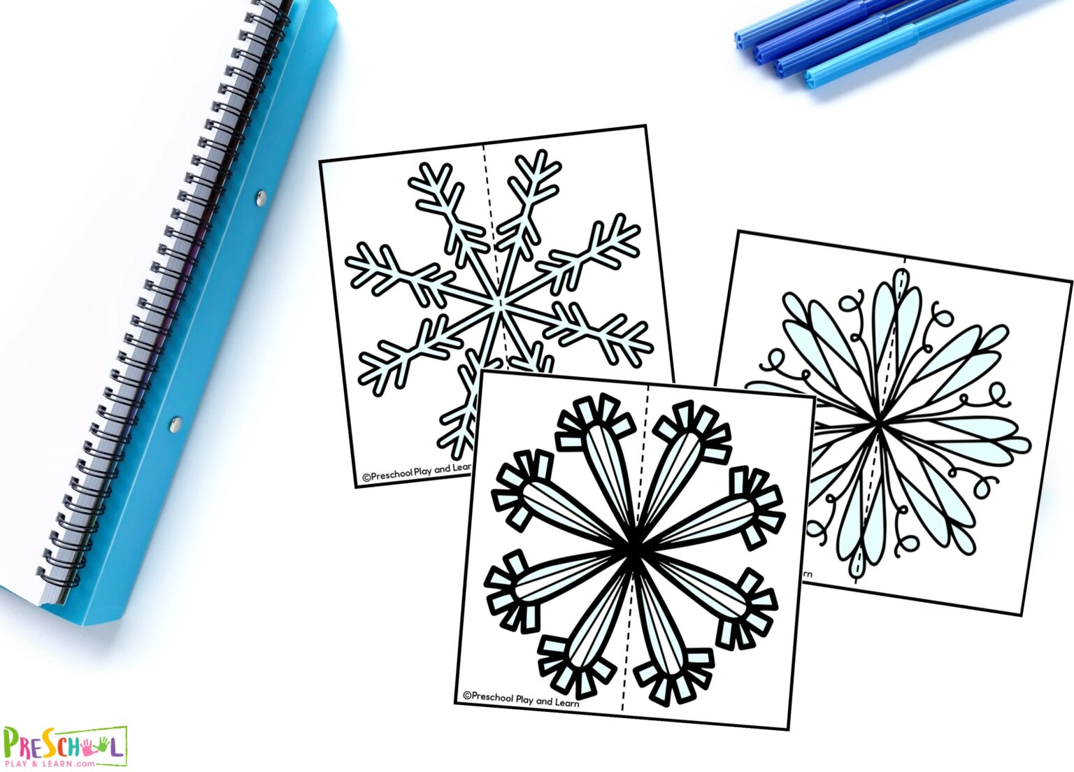 ️ Snowflake Match: a Fun Lines of Symmetry Game