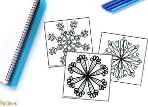 ️ Snowflake Match: a Fun Lines of Symmetry Game