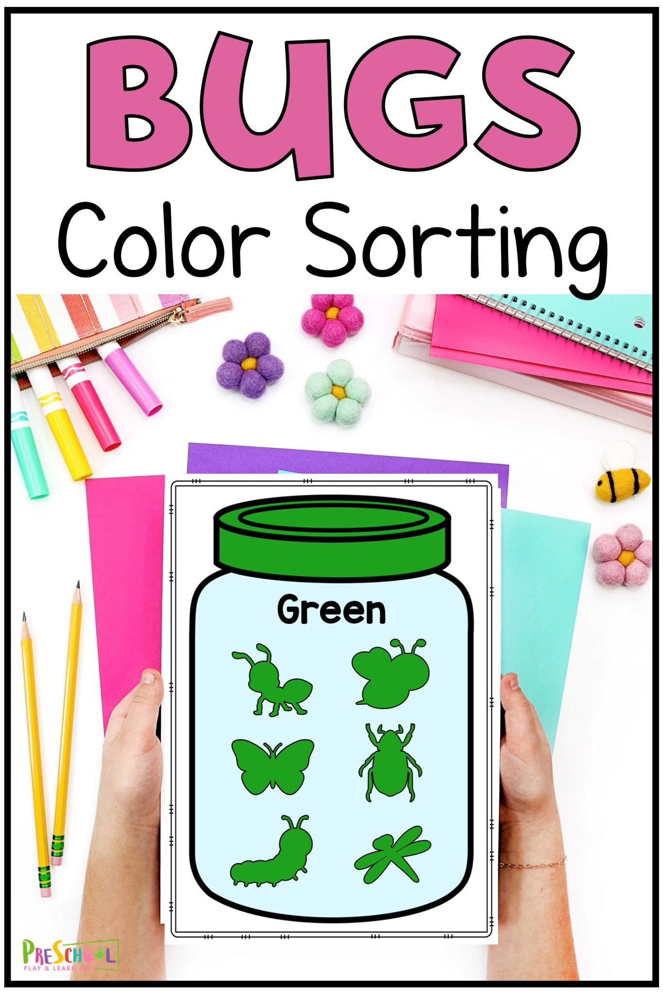 🦟🐞 FREE FREE Printable Bug Math Activities - Insect Worksheets for ...