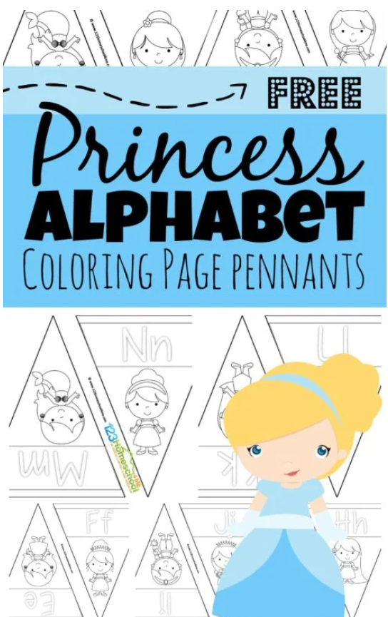 👑 Free Printable Disney Princess Worksheets for Preschoolers