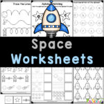 🪐 Free Printable Space Worksheets for Preschoolers and Kindergarten