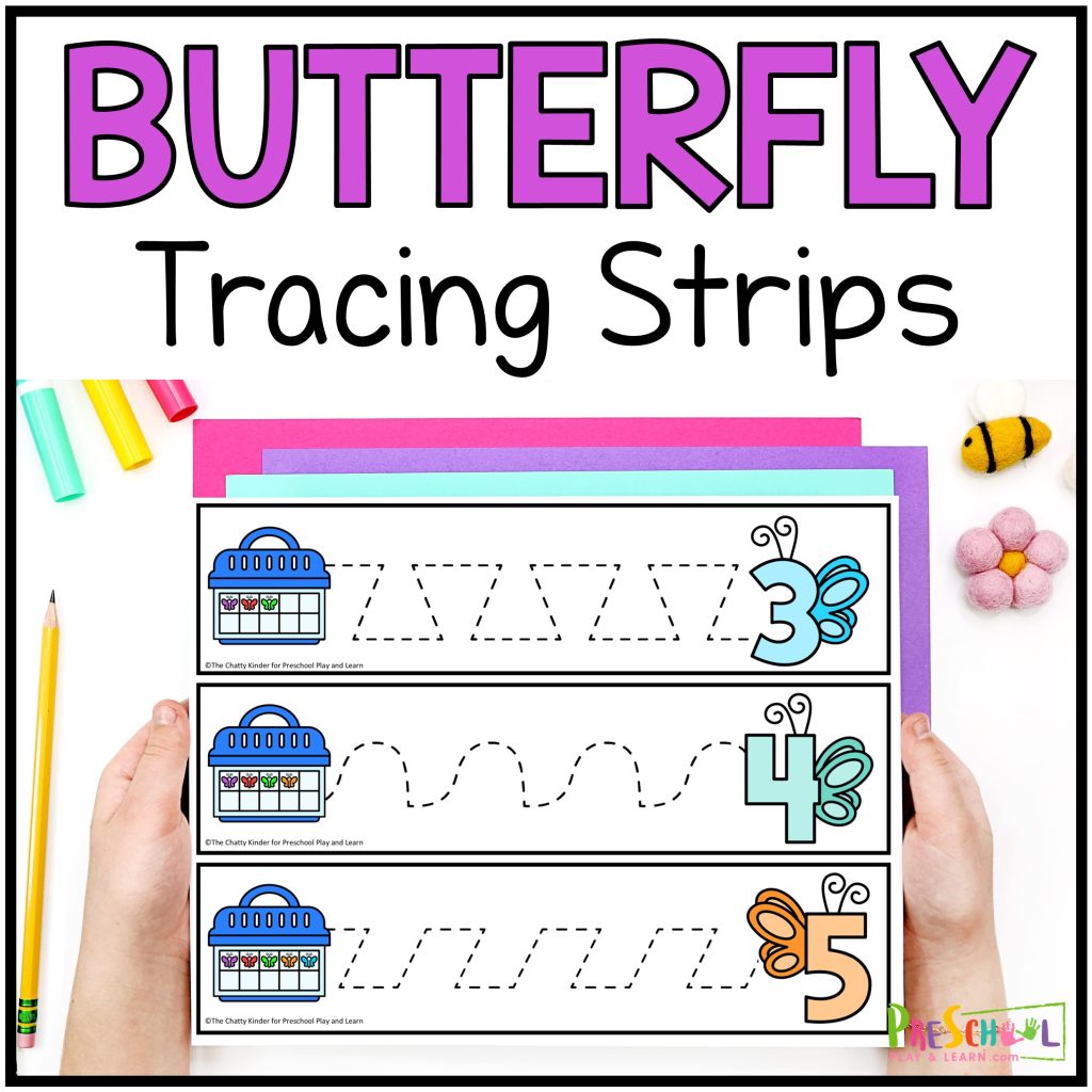 ️ FREE Number Tracing Worksheets 1-10 pdf for Preschool