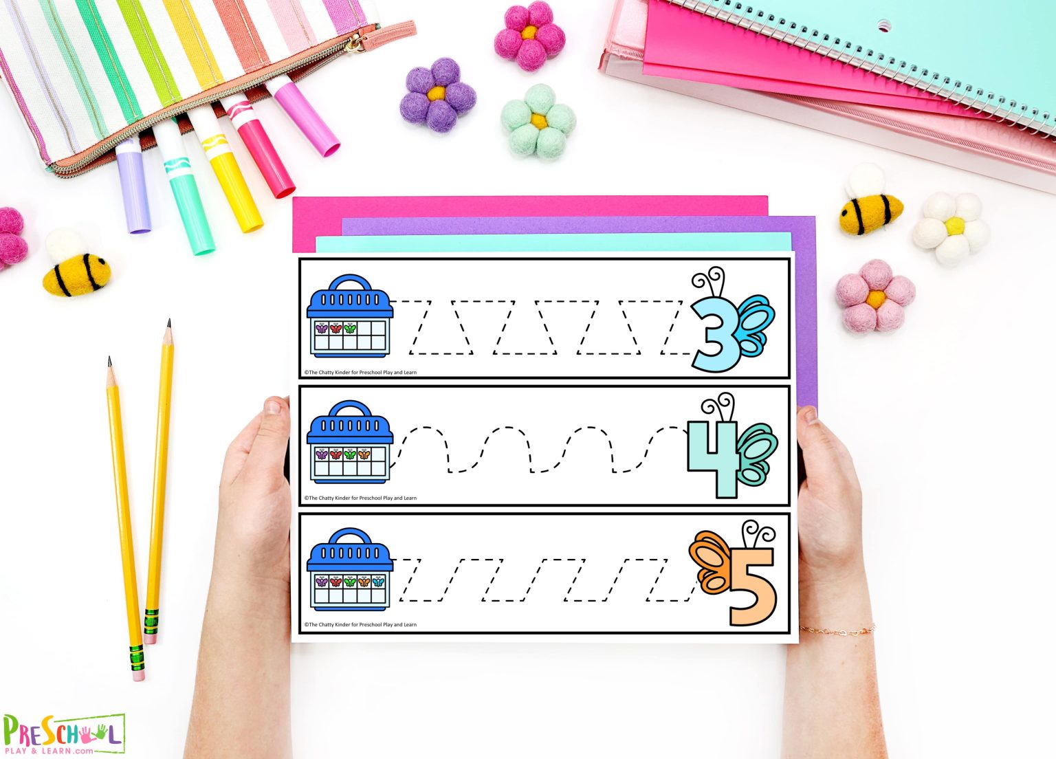 Butterfly Counting & Tracing: A Hands-On Number Recognition Activities ...