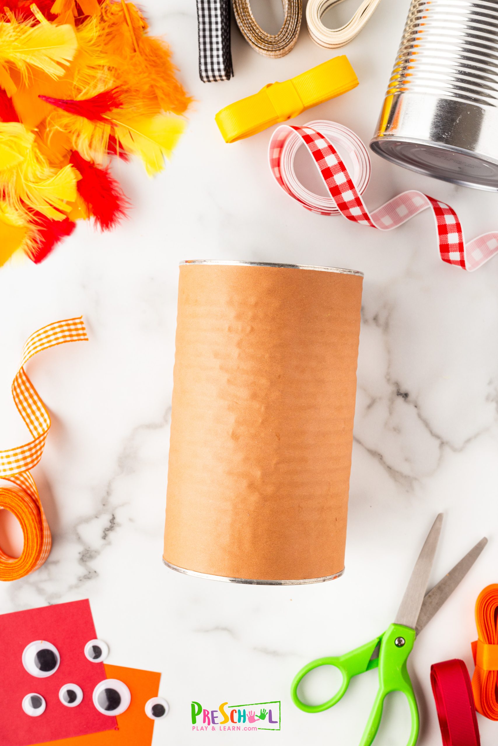 Thanksgiving Turkey Windsock Craft for Preschool